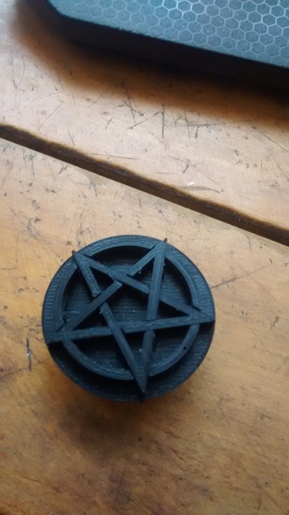 Free 3D file Guitar knob demon star・Model to download and 3D print・Cults